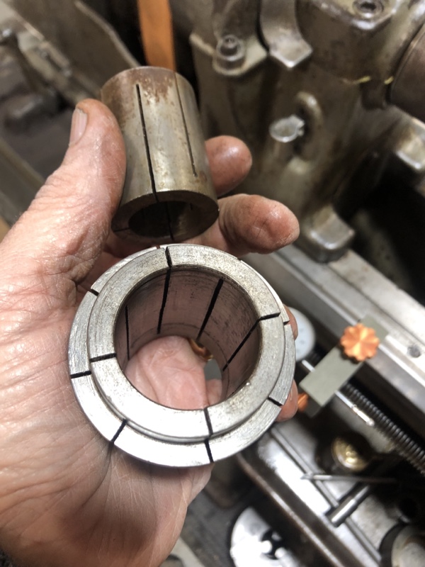 Anybody ever see a collet system like this? | The Hobby-Machinist